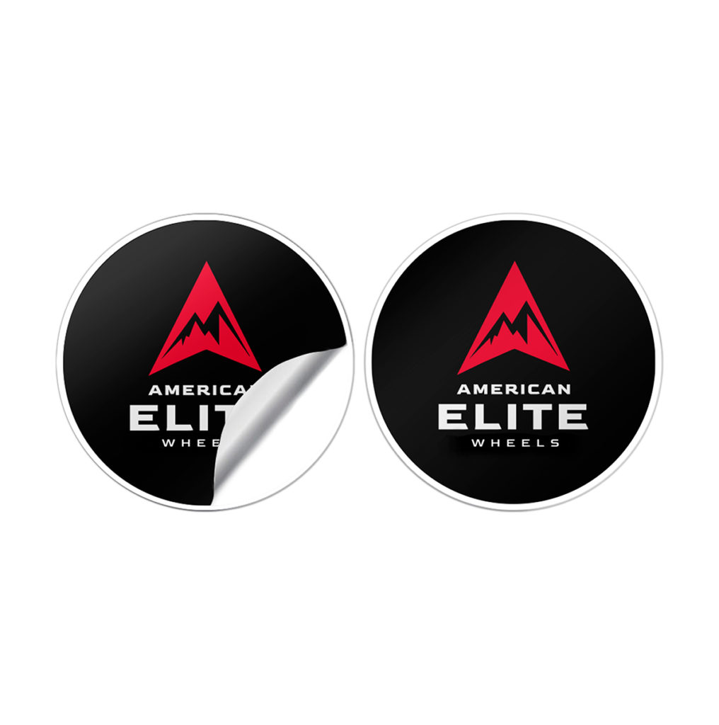 American Elite Round Sticker – American Elite Wheels